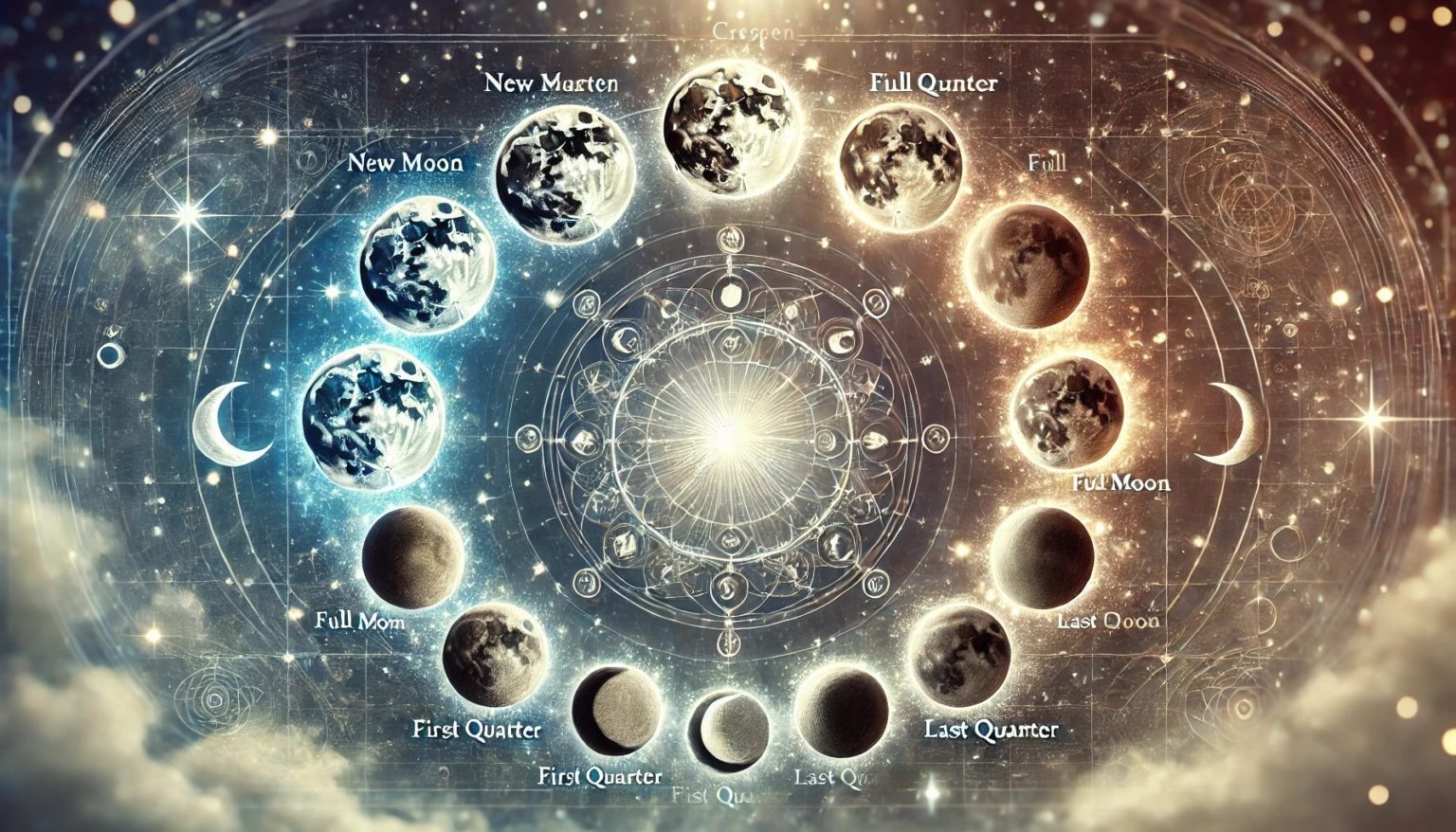 Die Mondphasen und ihre spirituelle Bedeutung für Rituale